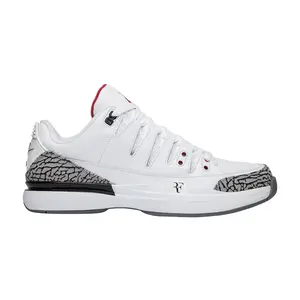 Nike Zoom Vapor Tour Aj3 Cement Sneakers - White