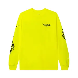 ANTI SOCIAL SOCIAL CLUB I Get Into It Safety Long-sleeve Tee 'safety - Green