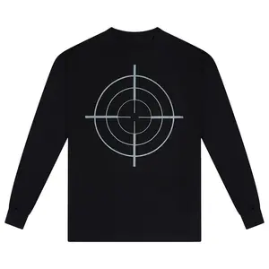 KANYE WEST Donda Chicago Listening Event Long-sleeve T-shirt - Black