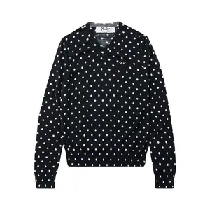 Play Comme Des Garcon Polka Dot Sweater - Blue