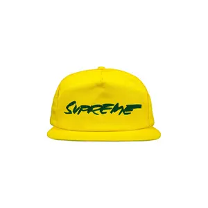 Supreme Futura Logo 5-panel Cap - Yellow