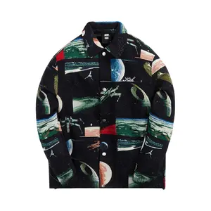 Kith For Star Wars Planets Coaches Jacket - Black