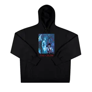 Supreme X The Crow Hooded Sweatshirt - Black
