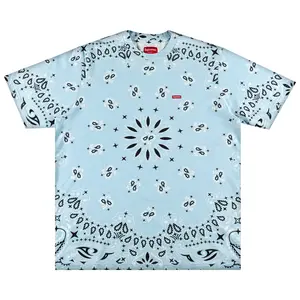 Supreme Small Box Tee 'light Bandana - Blue