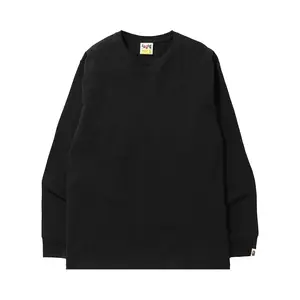 A BATHING APE Ape Head Long-sleeve Tee - Black