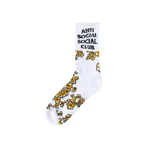 ANTI SOCIAL SOCIAL CLUB Flower Feet Socks - White