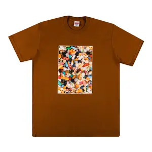 Supreme Pills Tee - Brown