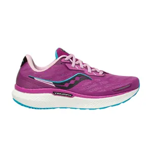 Saucony Triumph 19 Athletic Sneakers - Purple