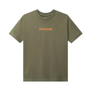 ANTI SOCIAL SOCIAL CLUB X Undefeated Paranoid Tee 'olive - Green