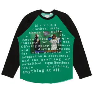 Supreme X Bernadette Corporation Raglan Long Sleeve Top - Green