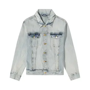 Fear Of God Denim Trucker Jacket - Blue