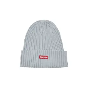 Supreme Supreme Overdyed Beanie Grey