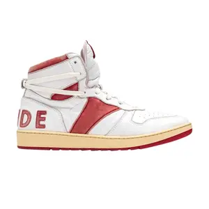 Rhude Rhecess High Top Sneakers - White