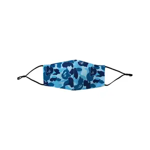 A BATHING APE Abc Camo Mask - Blue