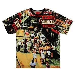 Supreme Street Scene Jacquard Top - Multicolor
