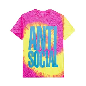 Anti Social Club Men's Tie Dye T-Shirts