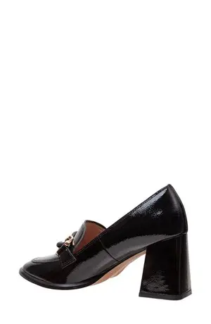 Linea Paolo Cece Block Heel Loafer - Black