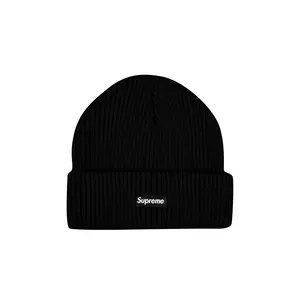 Supreme Wide Rib Beanie - Black