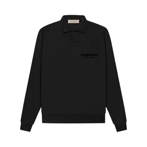 Fear Of God Long-sleeve Polo - Black