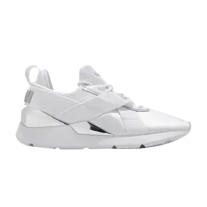 PUMA Muse X3 Metallic Sneakers - White