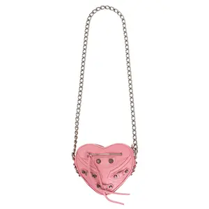 Balenciaga Cagole Heart Mini Shoulder Bag