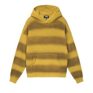 StÜssy Spray Dyed Hoodie - Tan
