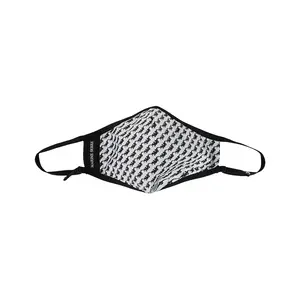 MARINE SERRE Gecko Jacquard Face Mask - White