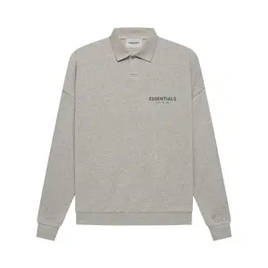 Fear Of God Long-sleeve Polo - Grey
