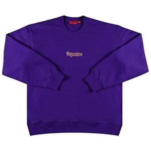 Supreme Gonz Logo Crewneck - Purple