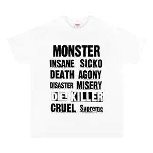 Supreme Monster Tee - White