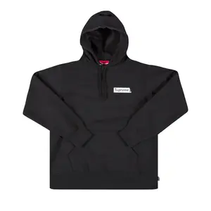 Supreme Stop Crying Hooded Sweatshirt - Black