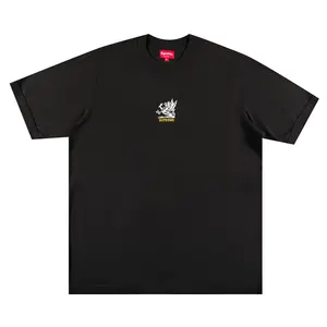 Supreme Dragon Ringer Tee - Black