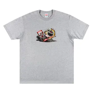 Supreme Crash Tee 'heather - Grey