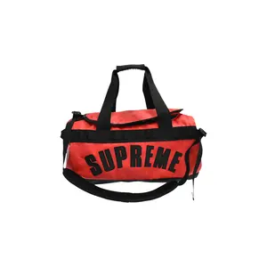 Supreme X The North Face Arc Logo Small Base Camp Duffle Bag - Red