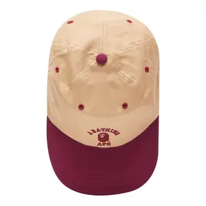 A BATHING APE College Panel Cap