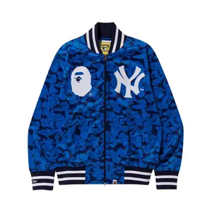 A BATHING APE X Mitchell & Ness Yankees Jacket