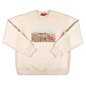 Supreme Aerial Crewneck - Cream