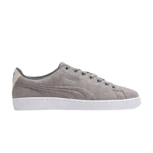 PUMA Basket Classic Embossed Wool Sneakers