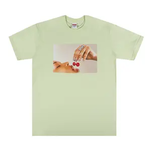 Supreme Cherries Tee 'pale Mint' Green