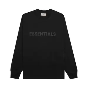 Fear Of God Long-sleeve Tee 'strech Limo - Black