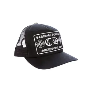 Chrome Hearts Ch Hollywood Trucker Cap - Black