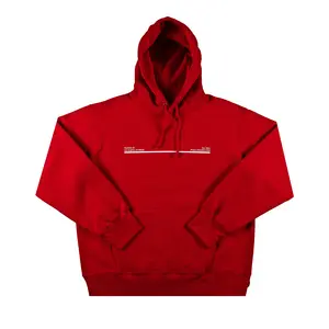 Supreme Shop Hooded Sweatshirt Los Angeles - Red