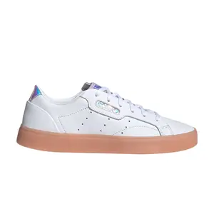 Adidas Sleek Coral Iridescent Sneakers