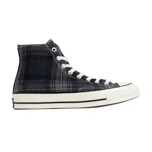 CONVERSE Chuck Taylor All Star 70 Hi Plaid Pack - Black