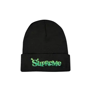 Supreme Supreme Shrek Beanie Black