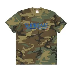 Supreme Nuova York Tee 'woodland Camo - Multicolor