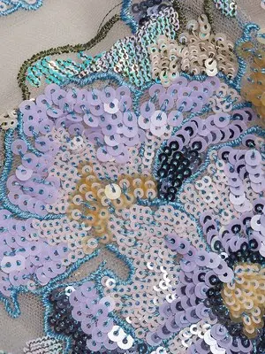 BRONX AND BRONCO Violet Embellished Mini Dress