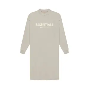 Fear Of God Long-sleeve Tee Dress - Grey