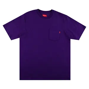 Supreme Short-sleeve Pocket Tee 'heather - Purple