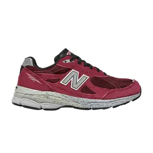NEW BALANCE 990v3 Made In Usa Sneakers - Red
